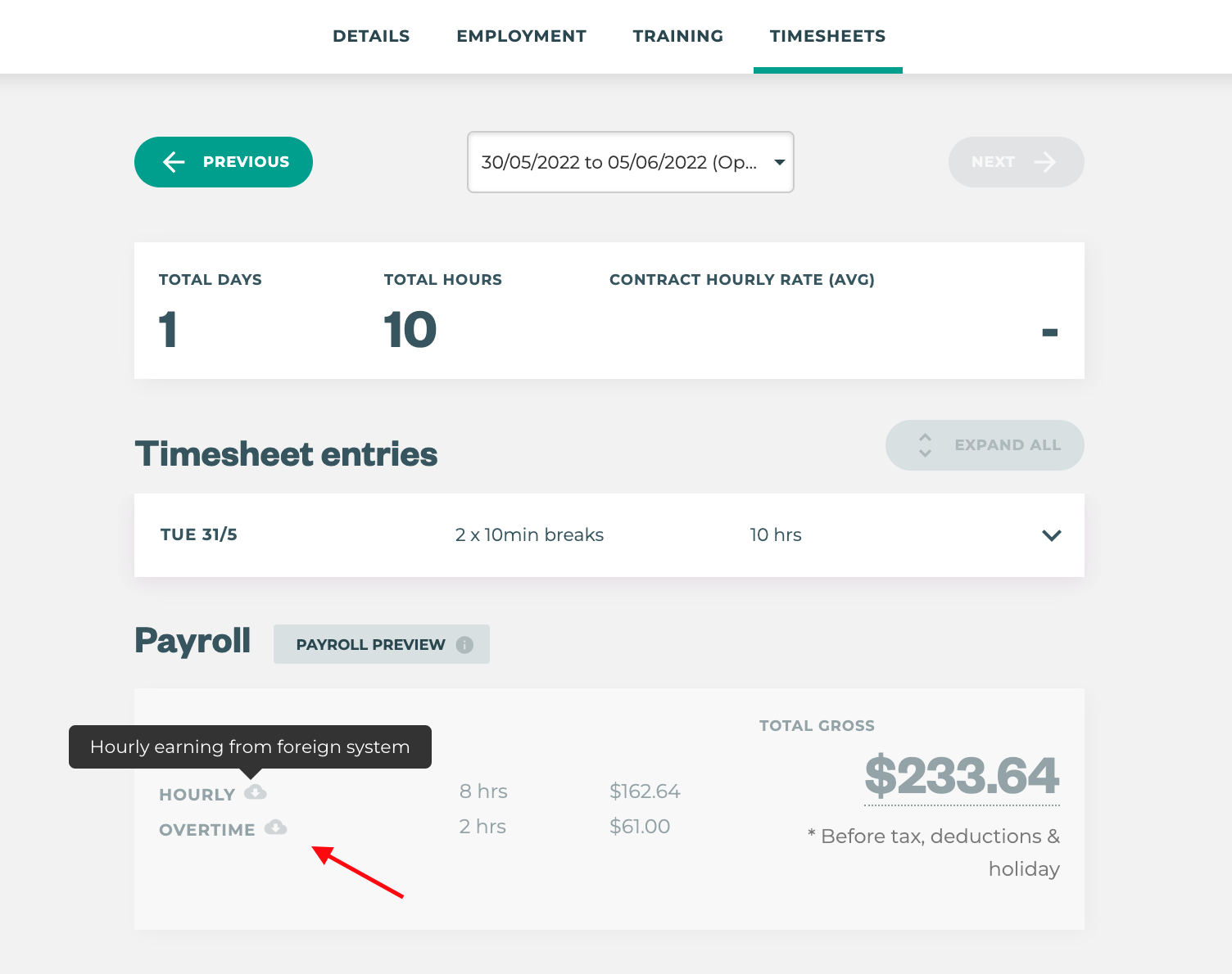 Payroll with Employment Hero